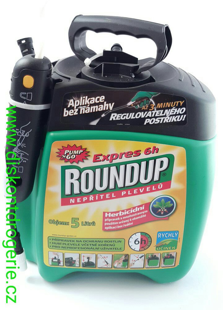 Roundup 5L Pump n Go : Drogerie, parfémy, BIO produkty