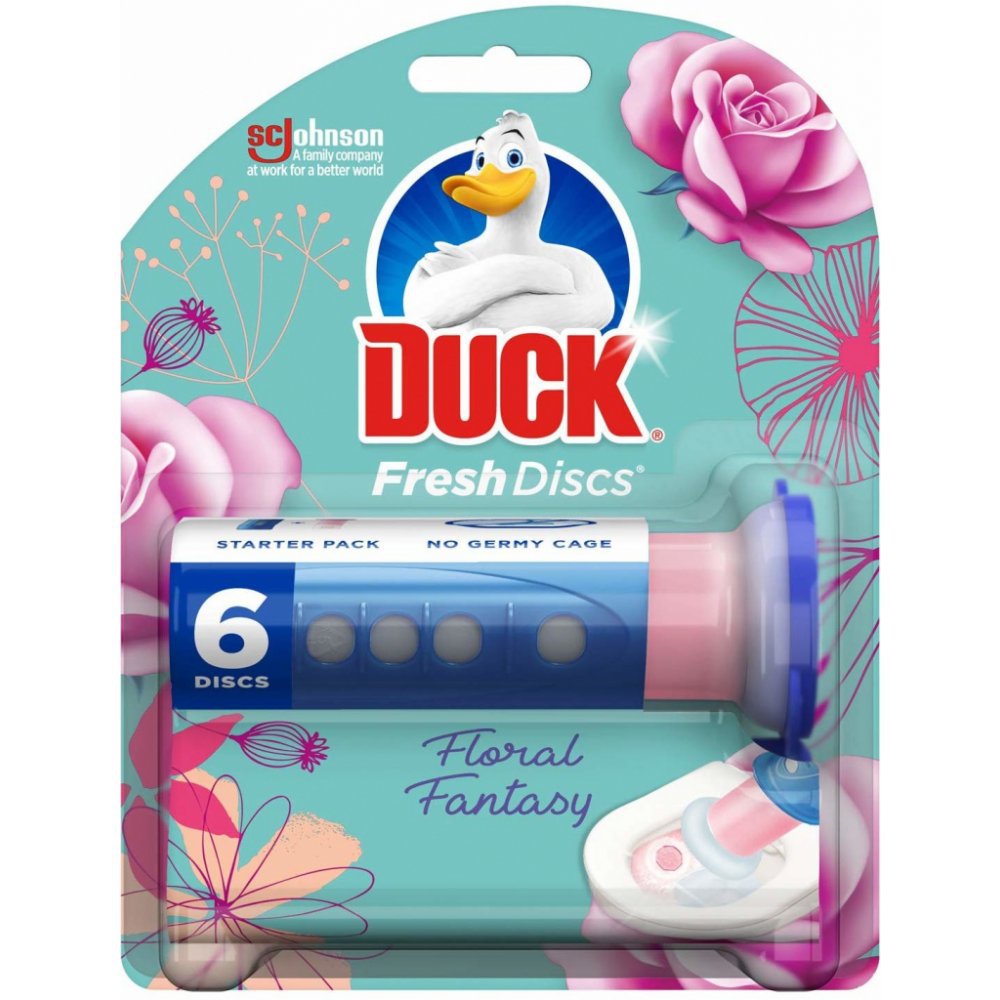 DUCK FRESH DISCS FLORAL 36ML : Drogerie, parfémy, BIO produkty