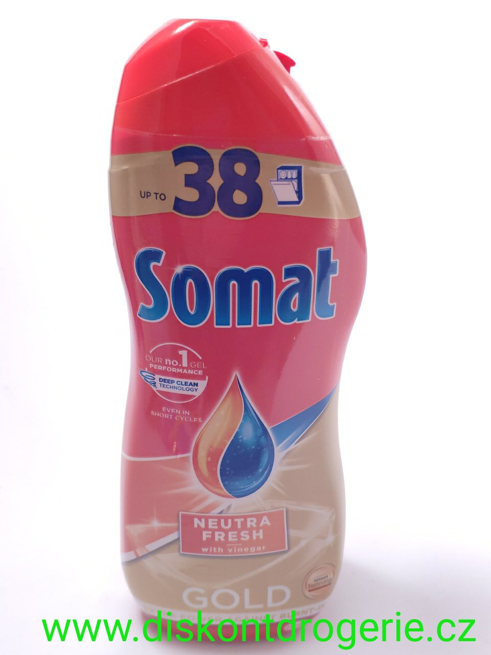 SOMAT MEGA GEL 684ML Neutrafresh 38 umytí : Drogerie, parfémy, BIO produkty
