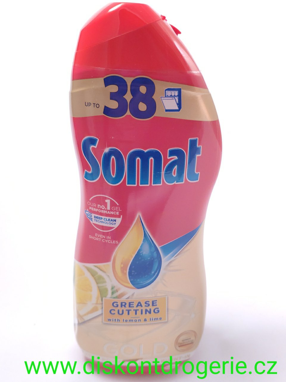 SOMAT MEGA GEL 684ML Antigrease 38 umytí : Drogerie, parfémy, BIO produkty