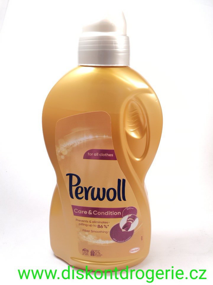 PERWOLL 1,8L GOLD CARE & REPAIR ZLATÝ : Drogerie, parfémy, BIO produkty