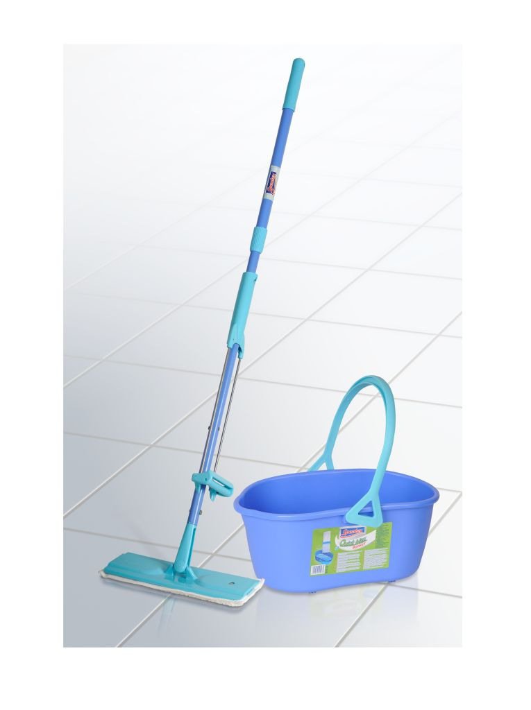 SPONTEX Mop Quickmax Profi se samoždímacím systémem + vědro mopové ...