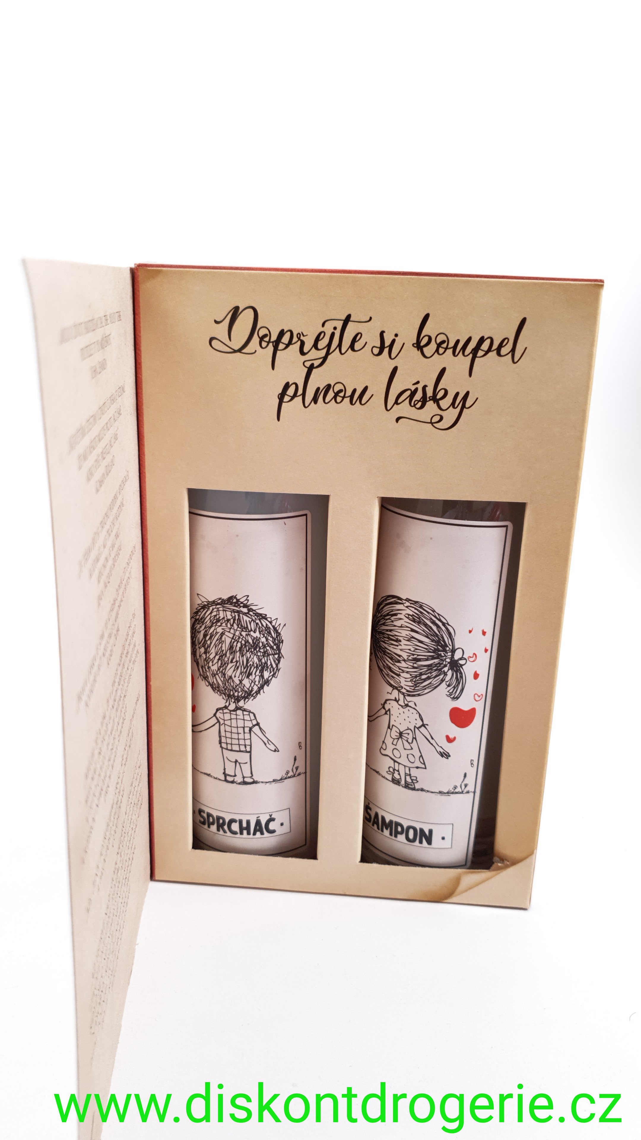 Bohemia Cosmetics dárková kazeta BC210196 kniha s tebou mě baví svět g ...