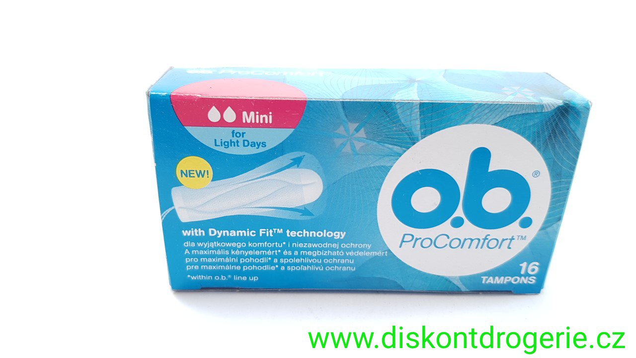 o.b. ProComfort Mini 16 ks : Drogerie, parfémy, BIO produkty
