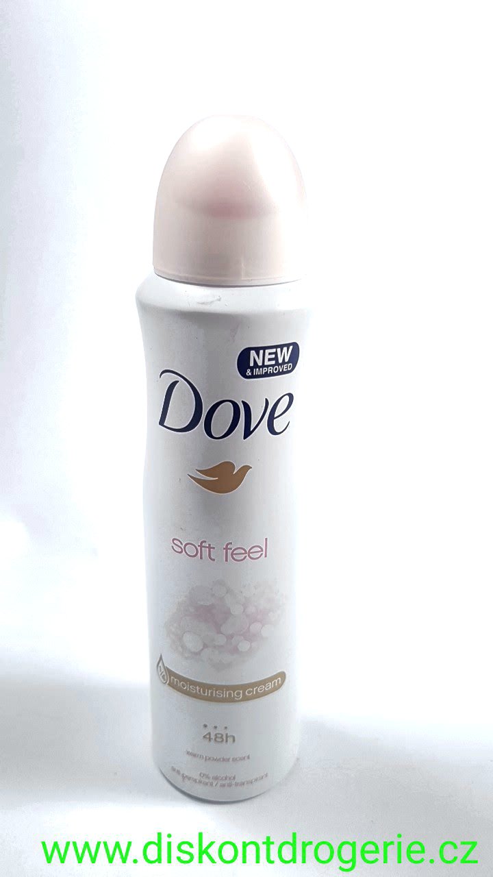 Dove Soft Feel deospray 150 ml : Drogerie, parfémy, BIO produkty